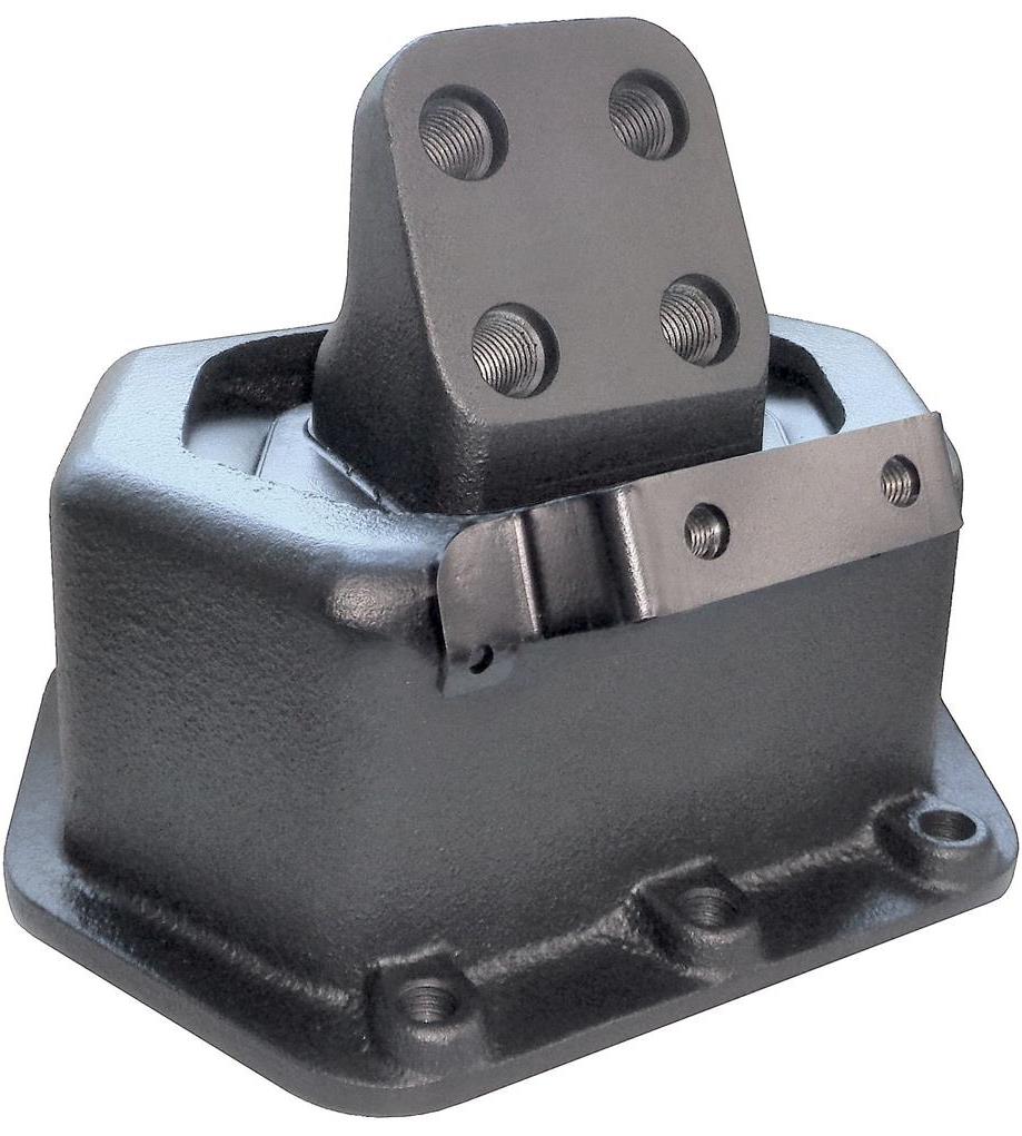 R-12701 Coxim traseiro da suspensão do motor (Lado Volante) - Suporte Rei